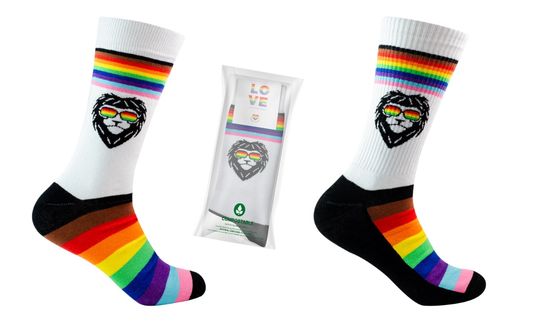 Custom Woven Eco Promotional Socks - Beechleigh Promotions